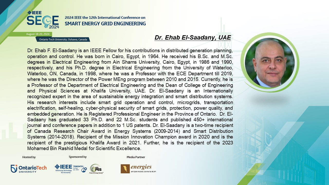 IEEE SEGE 2026-Smart Energy Grid Engineering-Canada