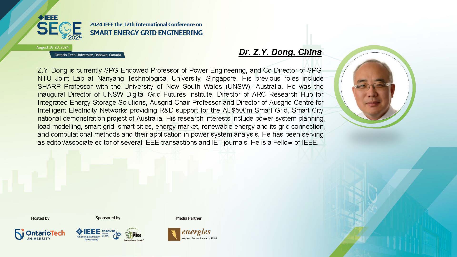 IEEE SEGE 2026-Smart Energy Grid Engineering-Canada